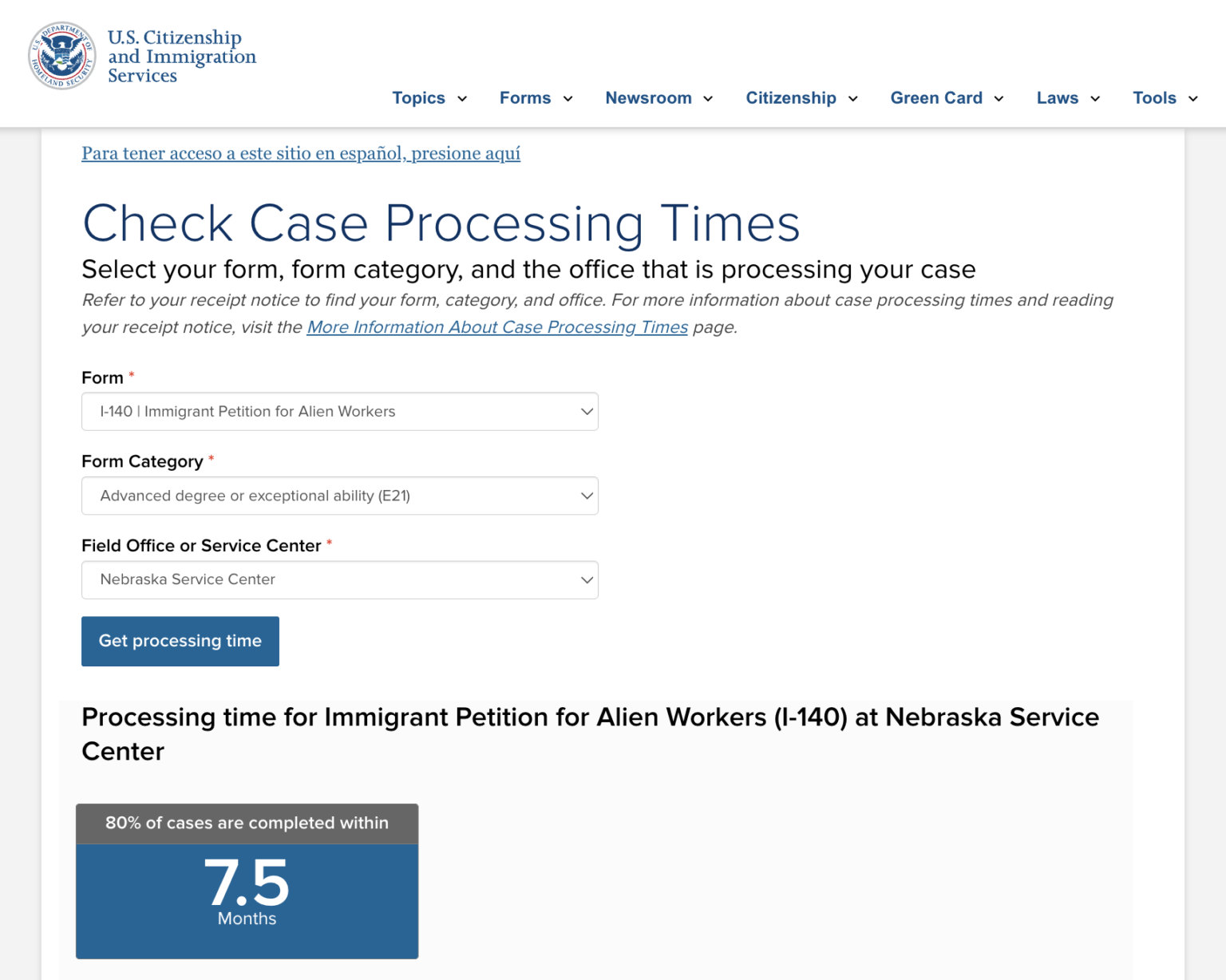 Timeline do processo EB2-NIW: Veja todas etapas